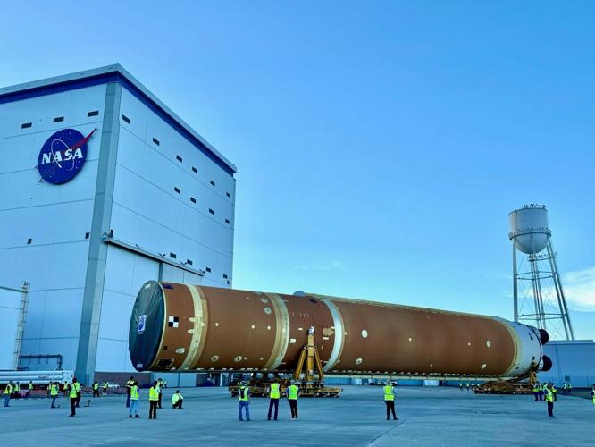 Artemis II rocket leaves Michoud for Kennedy Space Center | Business | theadvocate.com