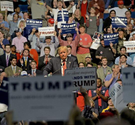 Photos, video: Donald Trump leads 'L-S-U' chant, brings out massive ...