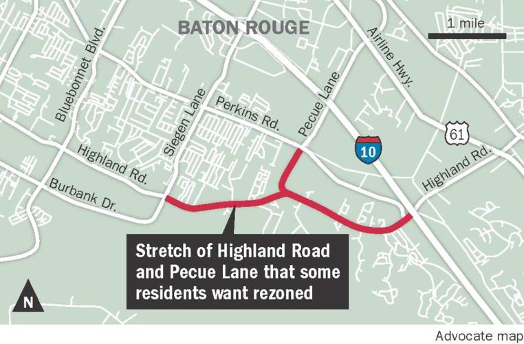 Highland Road, Pecue Lane residents seek zoning change to restrict ...