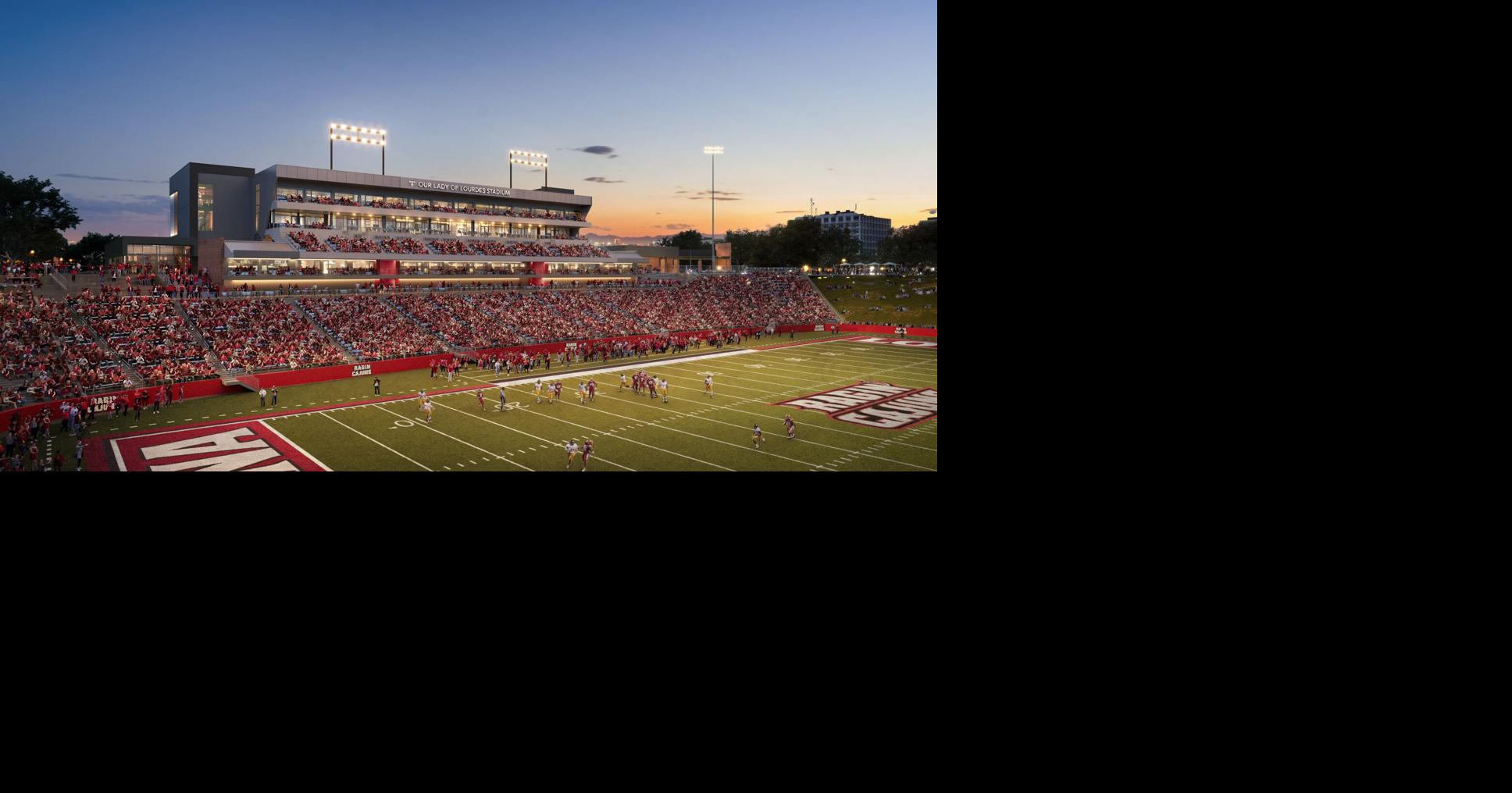 Get a sneak peek at Cajun Field renovation project | UL Ragin' Cajuns ...