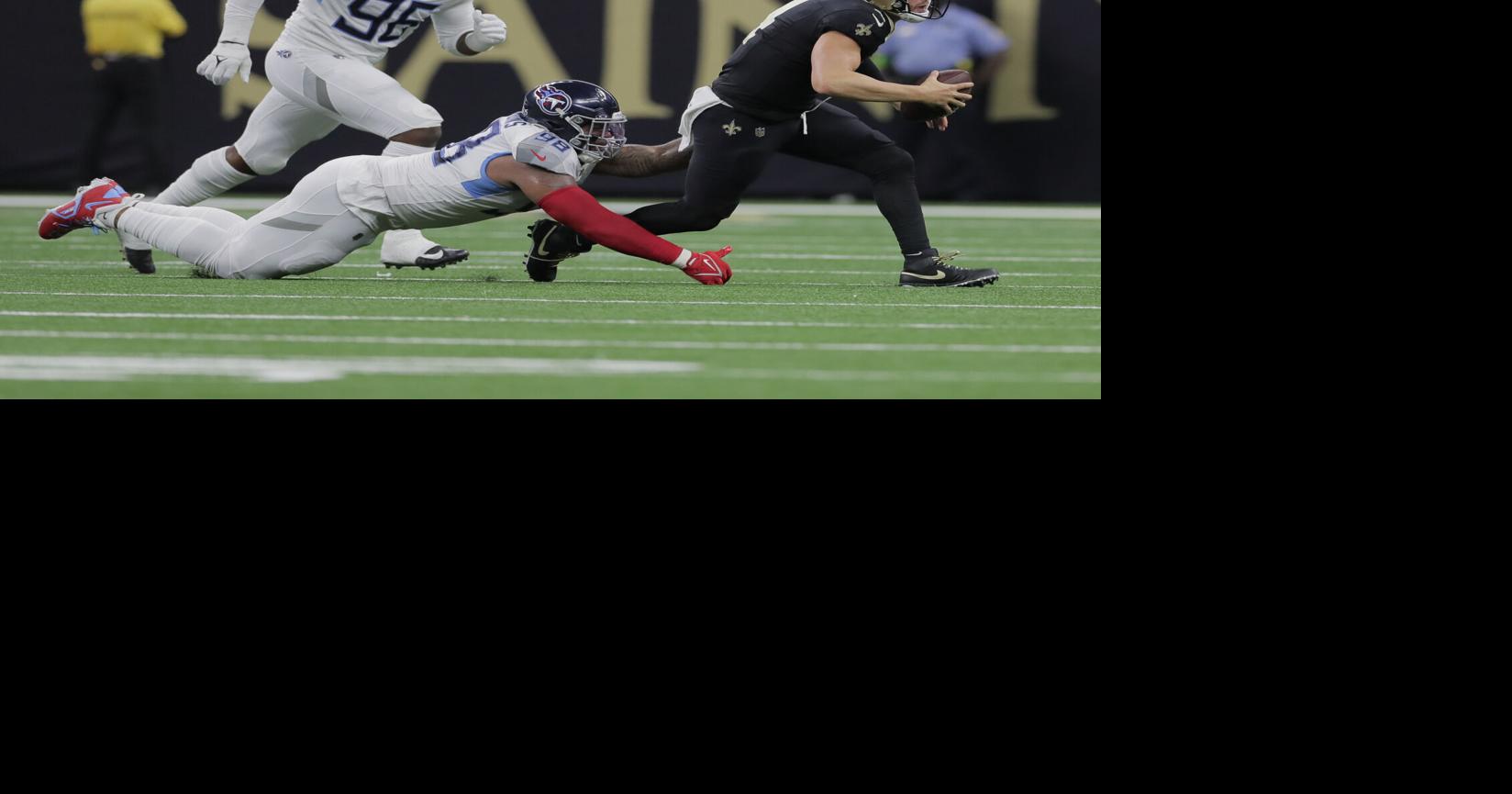 Saints standing by Trevor Penning after rough performance | Saints ...