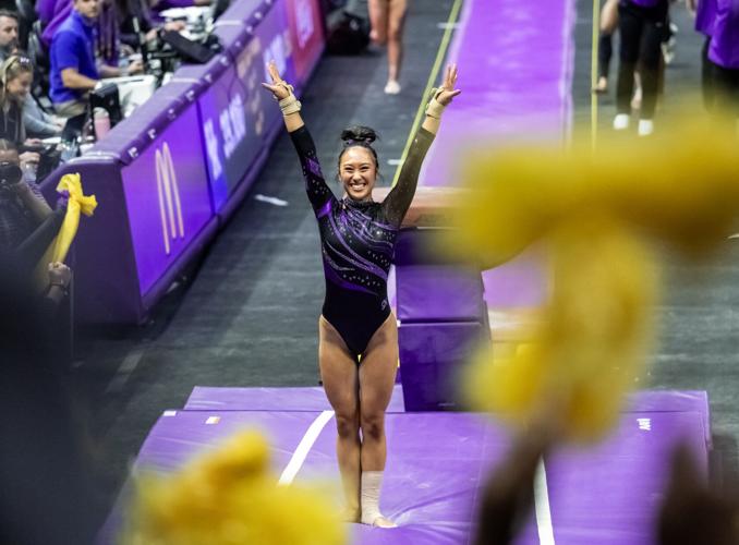 Kailin Chio's 10 on beam leads LSU to big win over Kentucky | LSU ...