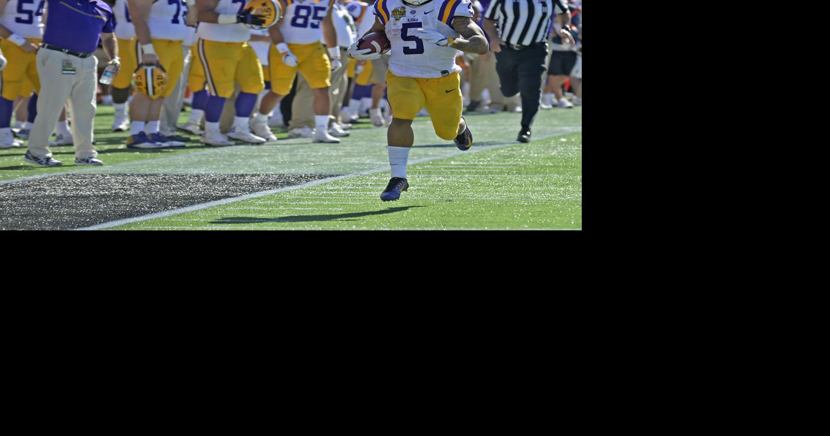 Derrius Guice's status as LSU's top RB one area of certainty heading ...