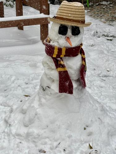 LA residents share snowman pictures after snowfall | Photos ...