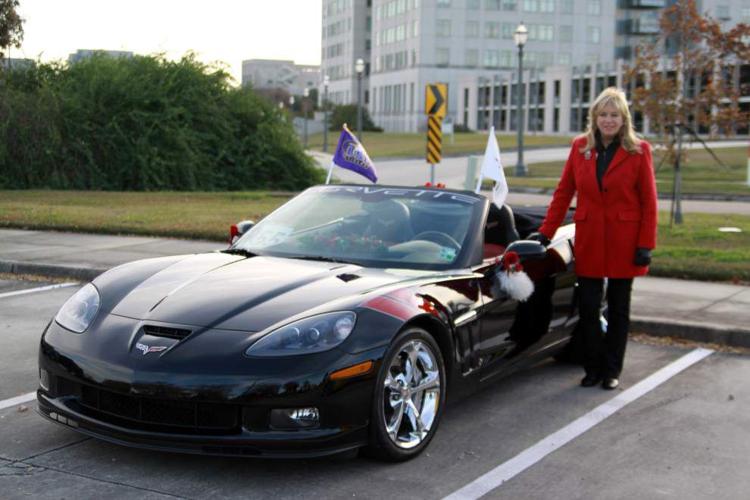 Don’t think Karen Bedell drives her custom Corvette like a little old ...