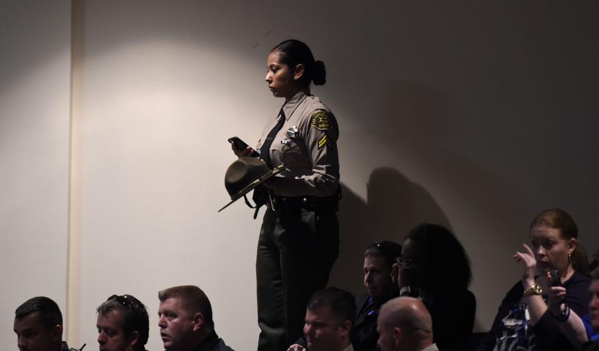 Photos Baton Rouge Community Pays Final Respects To Officer Montrell
