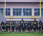 Photos: Prairieville Hurricanes storm past Thrive Academy in historic ...