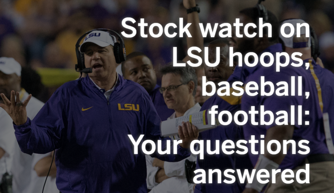 Perspective on SEC hoops, expectations for LSU football, baseball ...