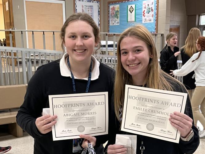 Zachary High students with 3.0 or higher GPA receive sweet treat ...