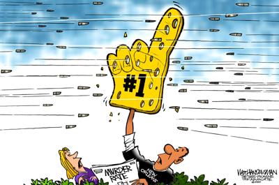 Walt Handelsman: Number 1 | Walt Handelsman | theadvocate.com