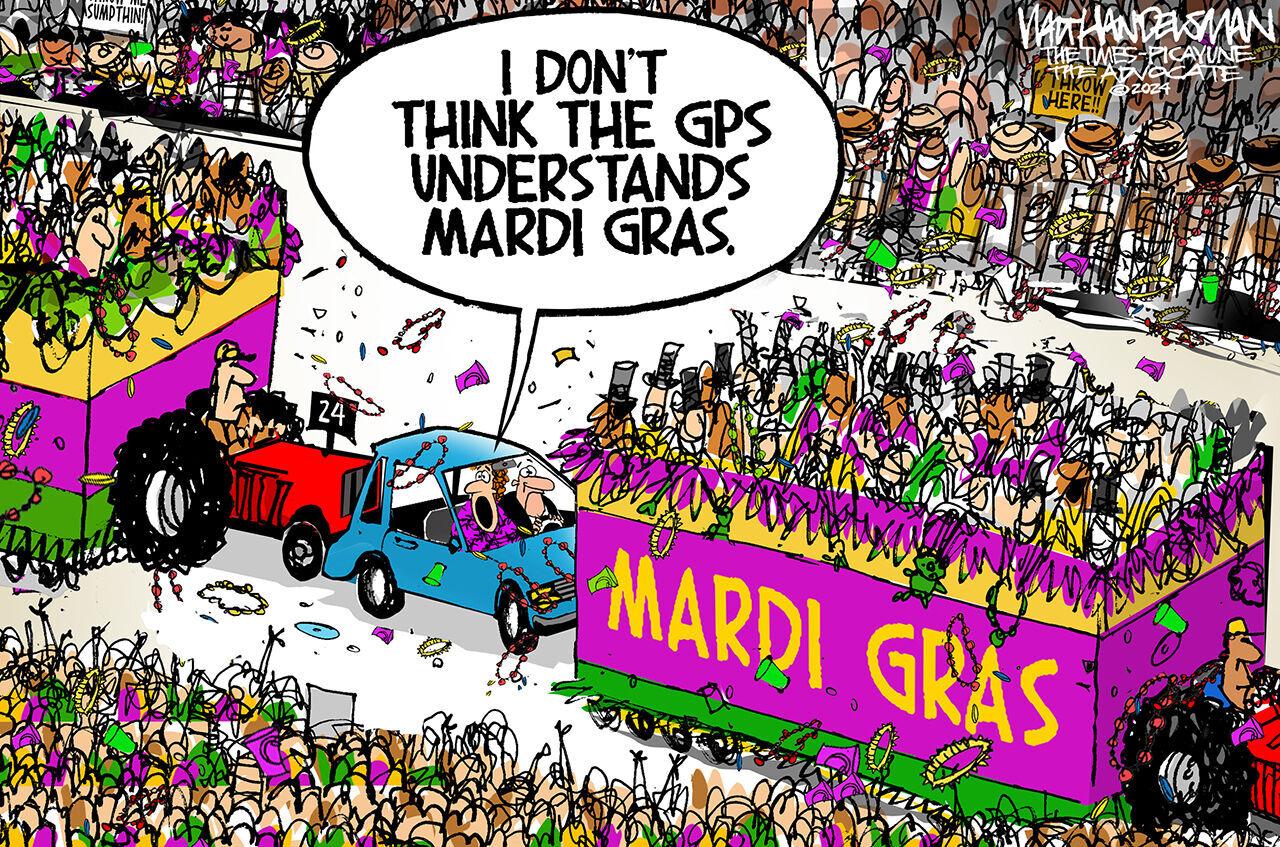 Mardi Gras Cartoon Caption Contest | Walt Handelsman | theadvocate.com