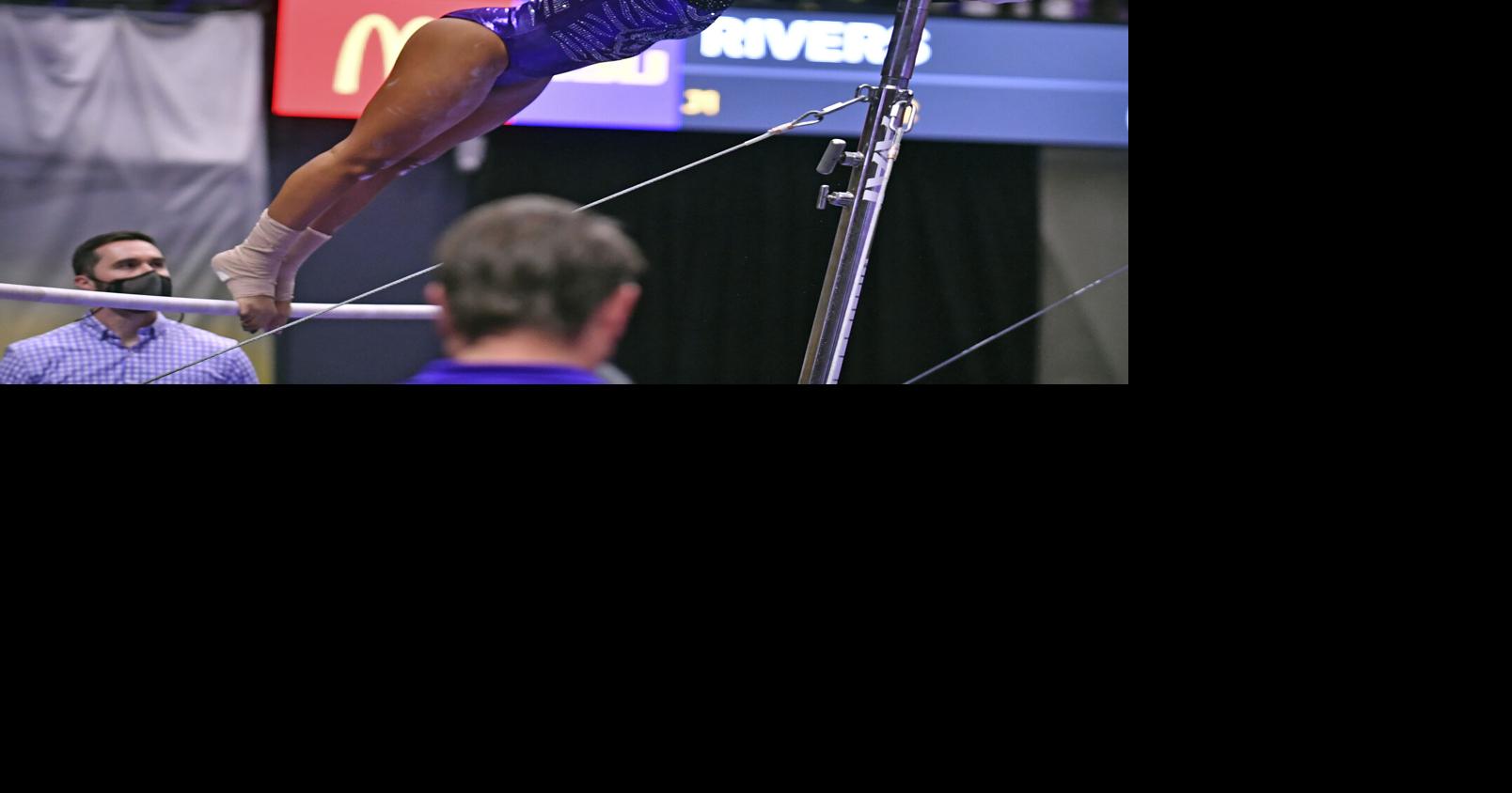 LSU gymnast Kai Rivers hampered by injury again; Elena Arenas steps up ...
