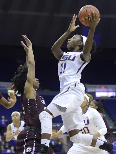Raigyne Moncrief helps power Lady Tigers over Little Rock | LSU ...