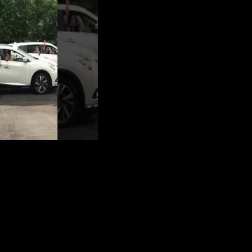 Social distance celebration for a Robin Burris and Mark Parrino | News ...