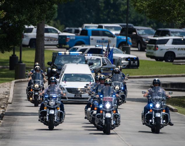 Funeral held for Denham Springs officer shot on duty | Crime/Police ...