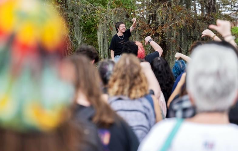 Students, staff protest Chloe Cole transgender skeptic UL | Education ...