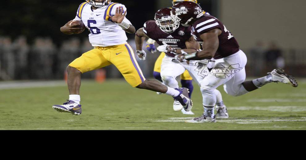 LSU QB Brandon Harris defends play-calling, says checks at the line ...