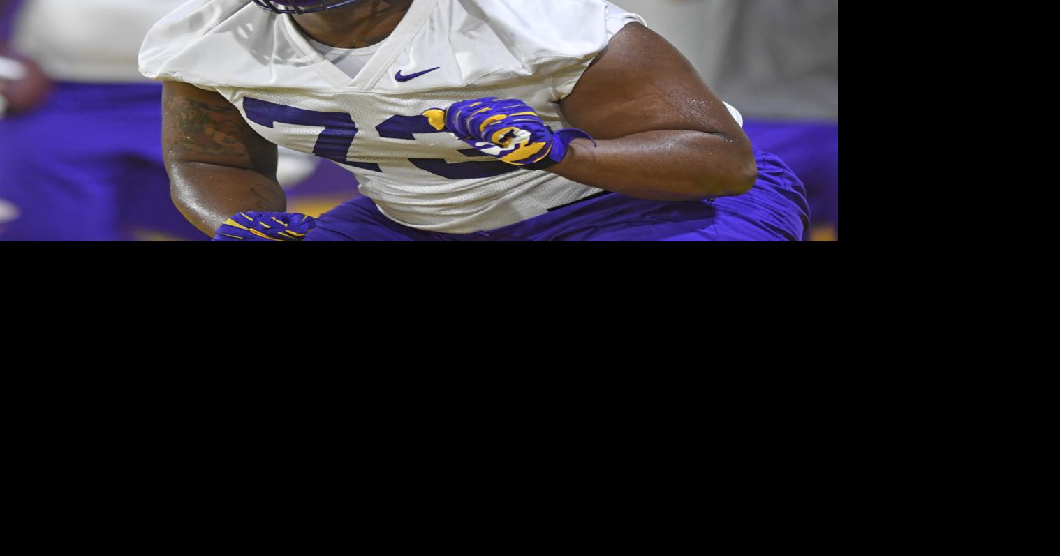 LSU's Adrian Magee was studied and prepared to move inside when ...