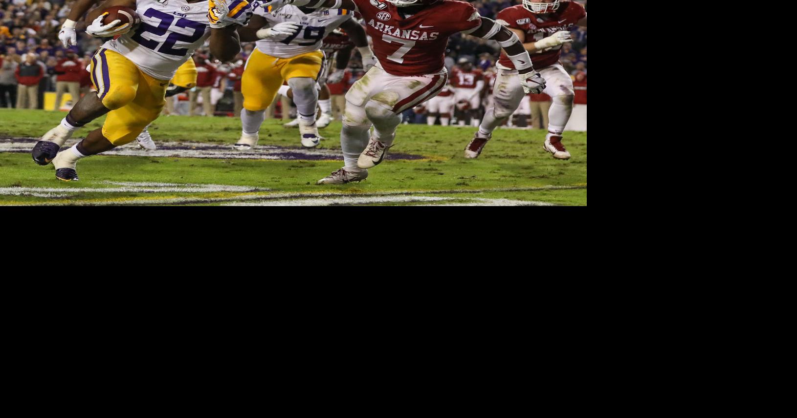 Peek at LSU vs. Arkansas film: How LSU clinched the West with fixed ...