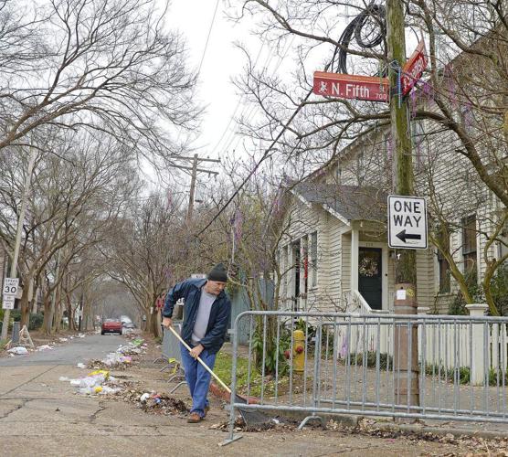 The cleanup begins: City-parish crews, inmates sweep up remains of ...