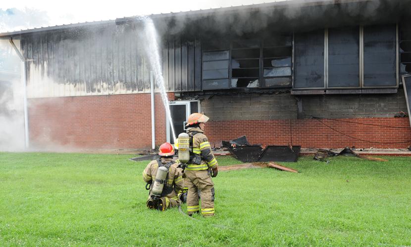 Fire destroys Live Oak Junior High gymnasium less than a month before ...