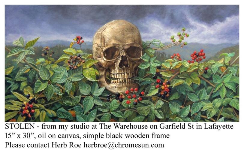 Lafayette artist Herb Roe seeks help after valuable paintings are ...