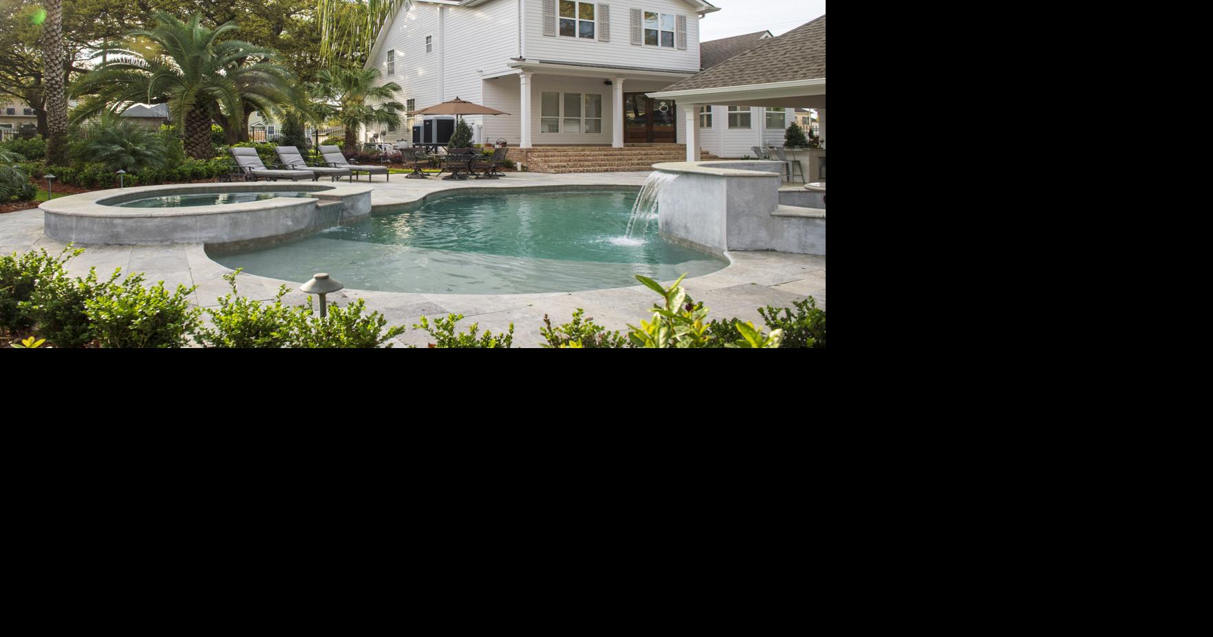 Lakeview lawn is reborn as a refreshing family oasis with pool, cabana ...