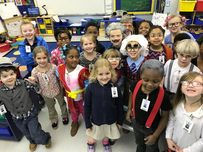 Bains Lower Elementary School students mark 100th day of school | East ...