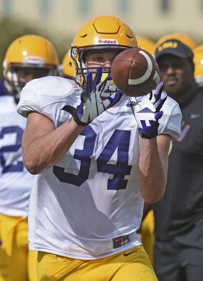 Report: LSU tight end Zach Sheffer has entered the NCAA transfer portal ...