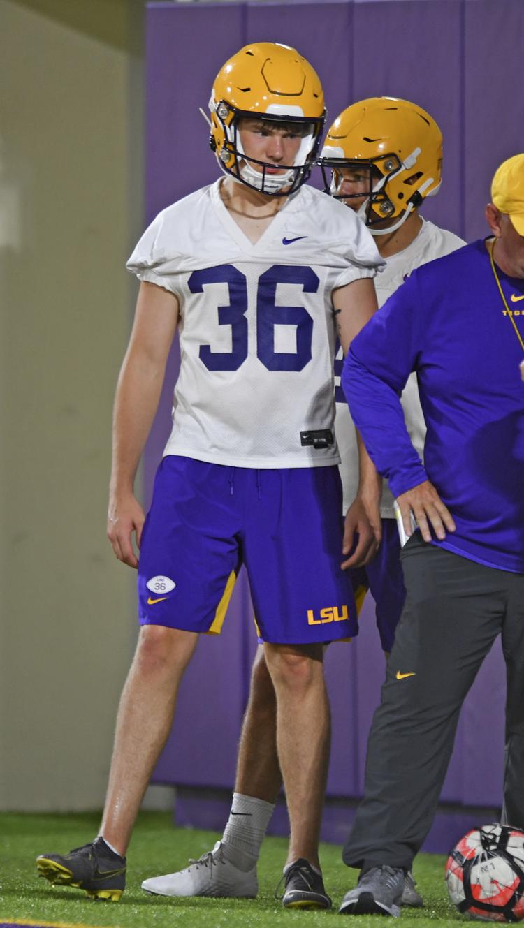Place-kicker Cade York is at the center of LSU's special teams change ...