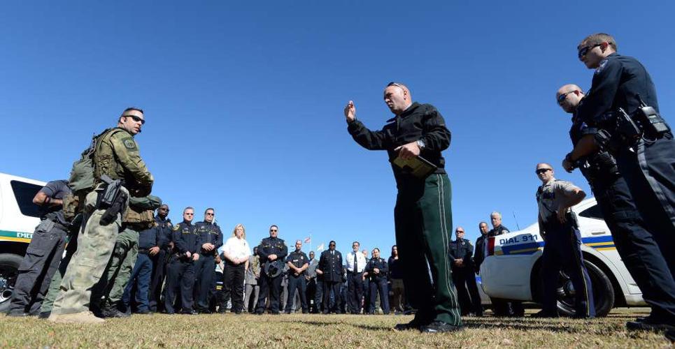 Photos: Behind the scenes with Capt. Clay Higgins while filming a ...