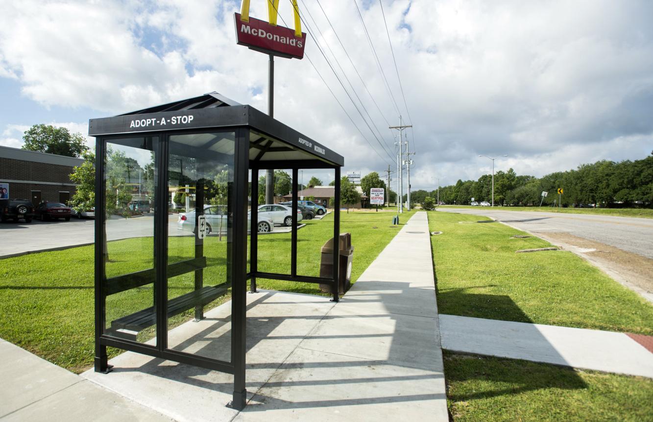 Photos: First Adopt-A-Stop covered bus stop opens in Lafayette | Photos ...