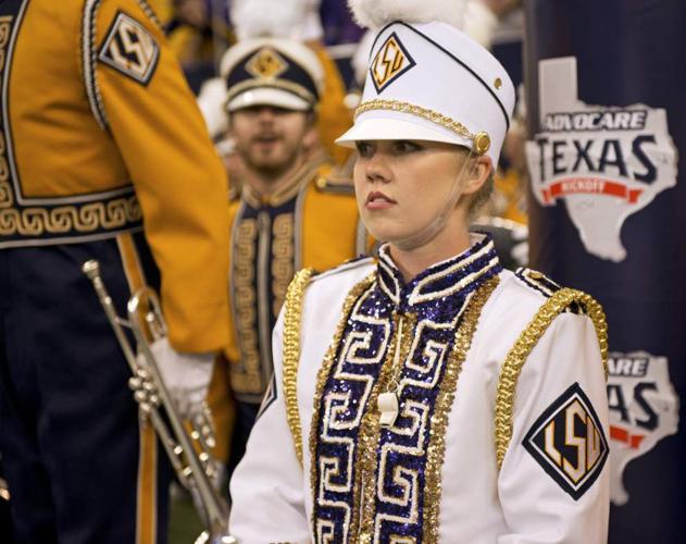 As only the third woman to hold the position, LSU’s drum major is ready ...