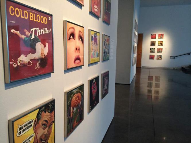 Exhibit of iconic vinyl album covers on display at Manship Theatre ...