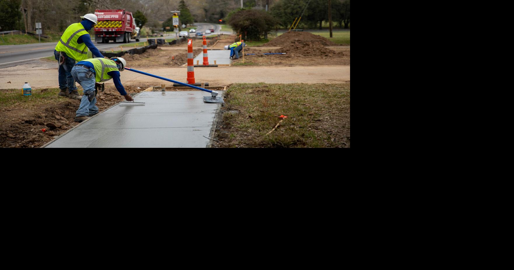 Busy Lafayette road will soon have nearly half a mile of new sidewalks ...
