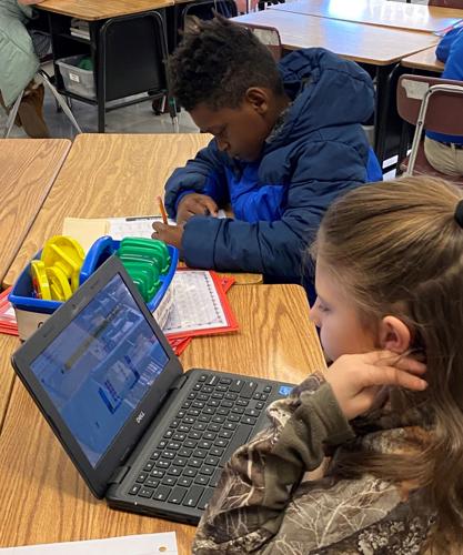 Hard work paying off for second graders at Bains Elementary | St ...