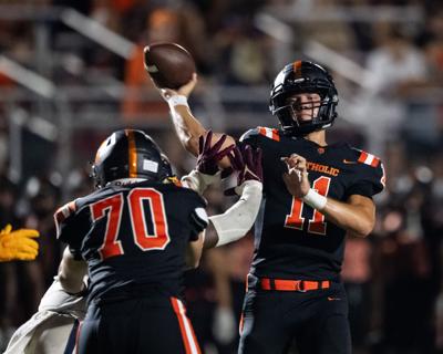 Catholic's Daniel Beale is a FB turned recording-setting QB. | High ...