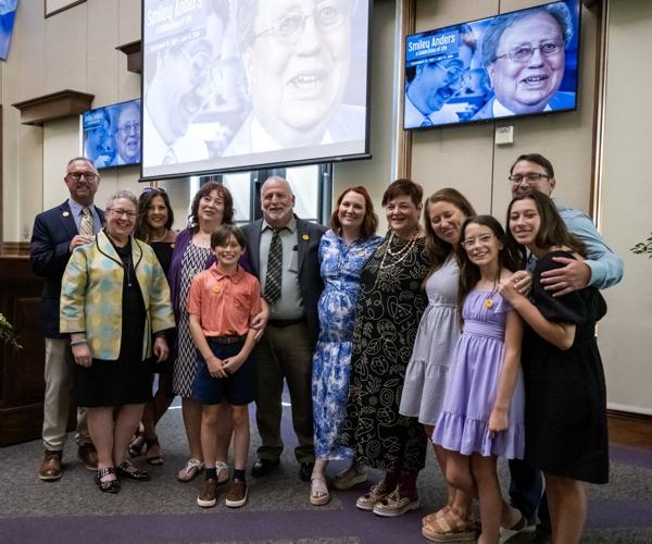 Family, friends, coworkers bid farewell to Smiley Anders | News ...