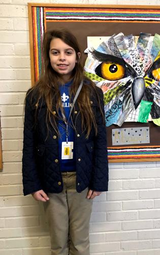 Bains Elementary School art students display mixed-media collages | St ...