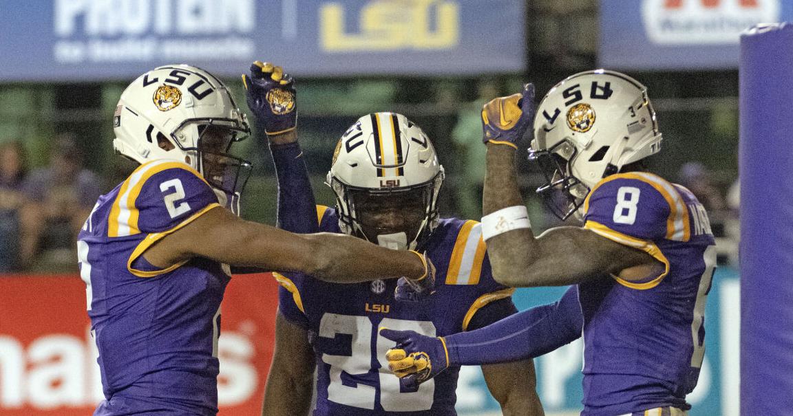 Malik Nabers, Kyren Lacy, Brian Thomas take flight vs. GSU | LSU ...