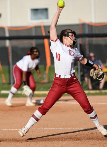 Menard has little problem ending Dunham's softball season | High School ...