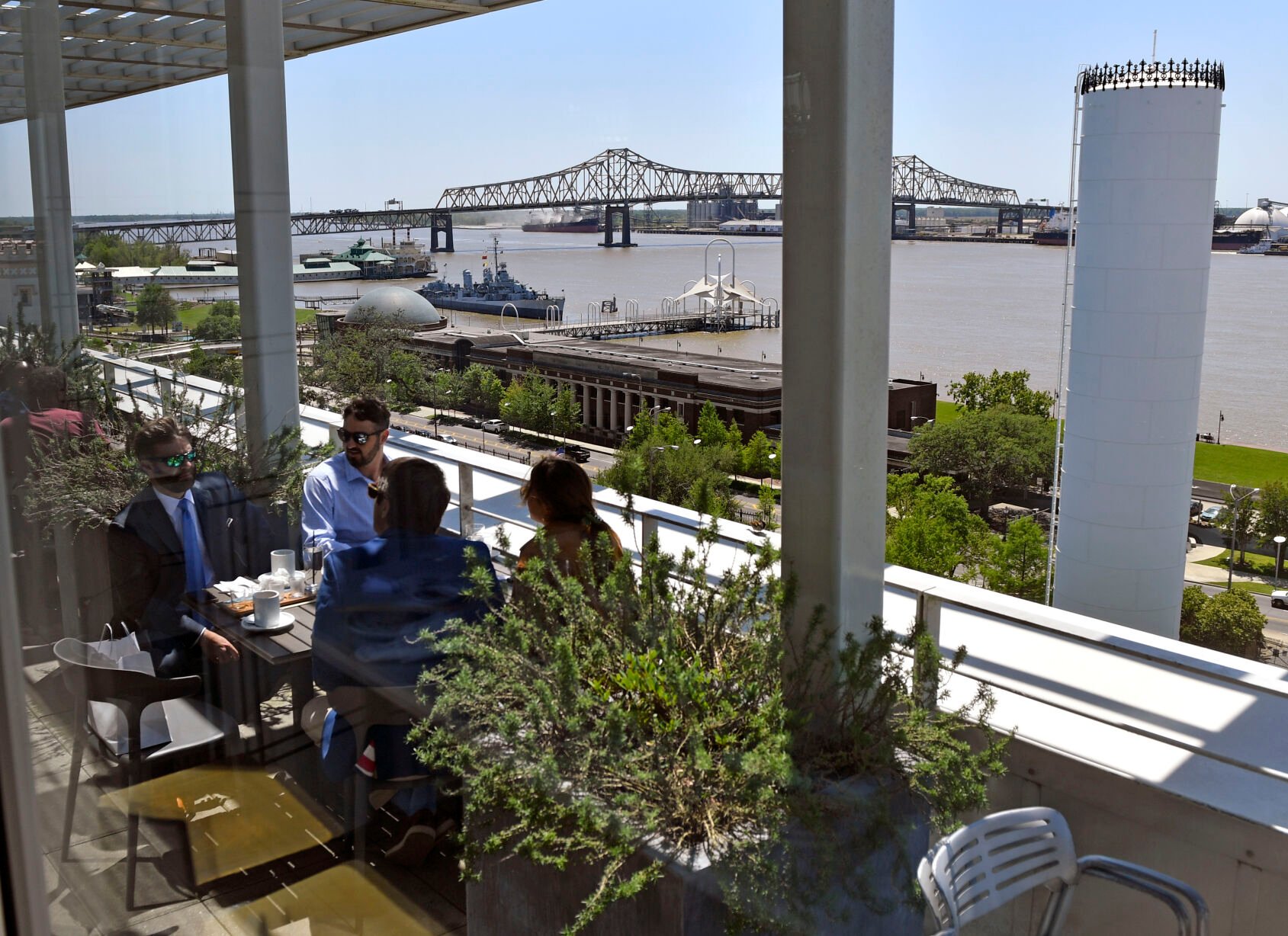 Looking out on the Mississippi Tsunami Sushi offers an incomparable view served up with great food Food Restaurants theadvocate