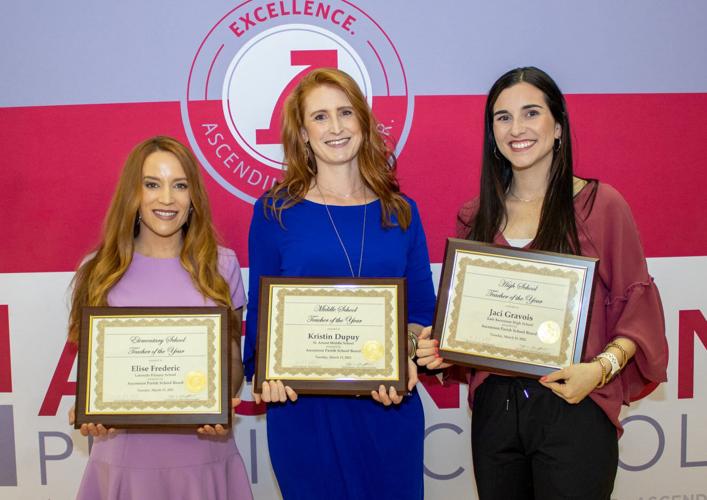 'Rock stars' in classrooms, top principals honored by Ascension Parish ...