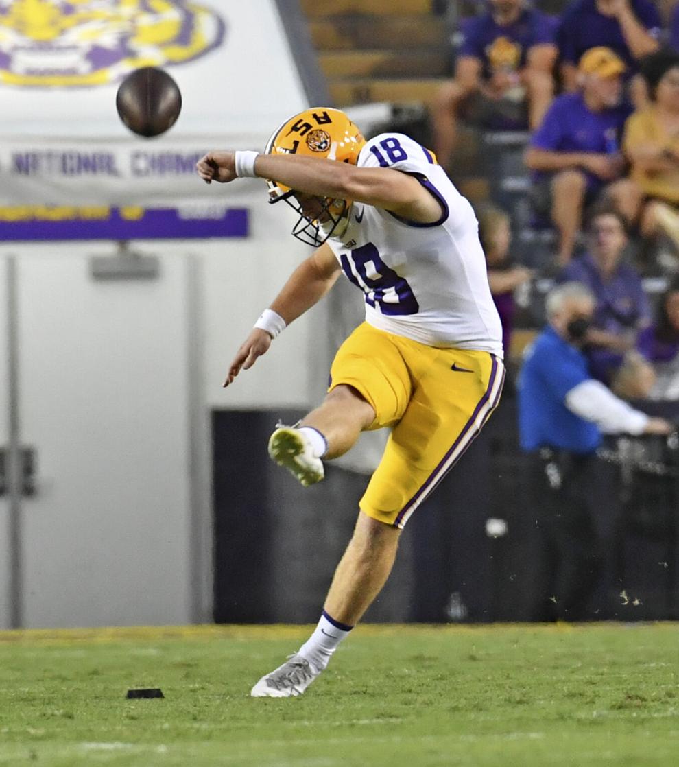LSU kicker Avery Atkins named semifinalist for Campbell Trophy scholar ...