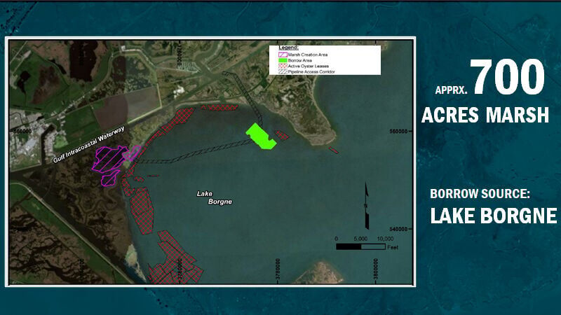 These projects will build 11 square miles of new Louisiana wetlands by ...