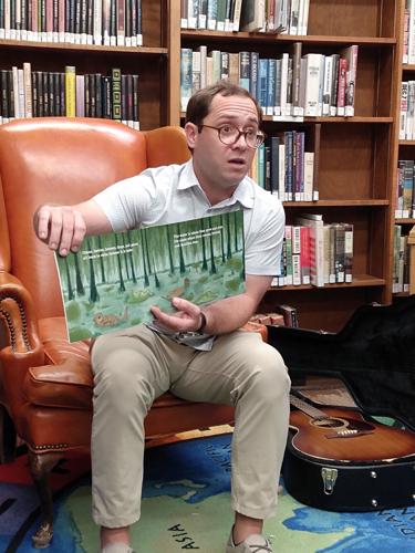 Author brings his book characters in 'Tanner the Turtle Learns to Swim ...