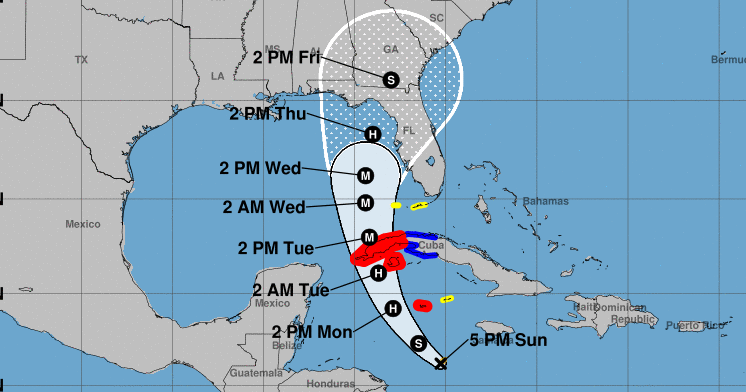 Tropical Storm Ian forecast to strengthen into major hurricane: See ...
