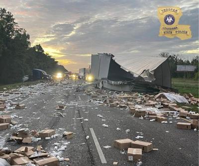 40,000 candles melting on I-10 in West Baton Rouge made mess | Crime ...