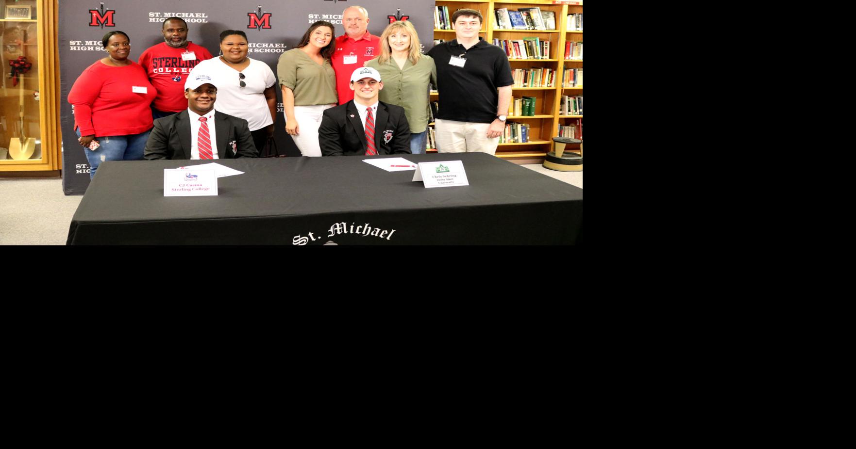 St. Michael the Archangel High School students accept college football ...