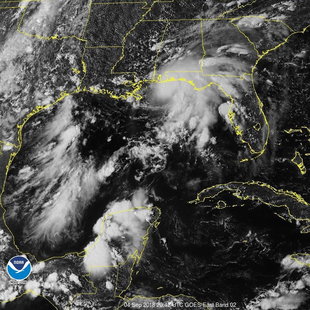 Tropical Storm Gordon strengthens as it heads for Mississippi; see ...